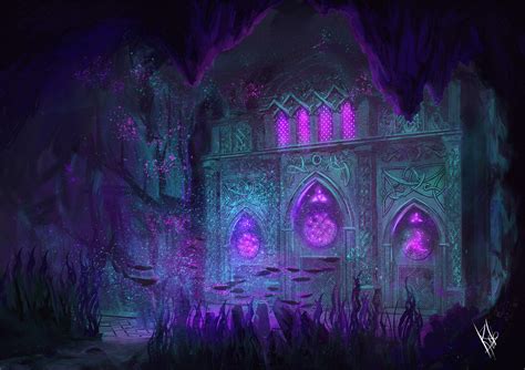 Artstation Underwater Temple