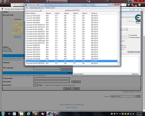 Cheat Engine View Topic Pointer Scan