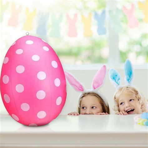 Easter Egg Easter Decorations Easter Ts Inflatable Easter Eggs Outdoor Decoration Toys For