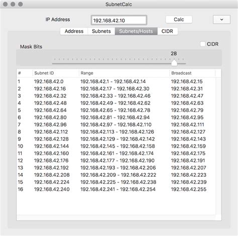 Subnetcalc Online Shipinput