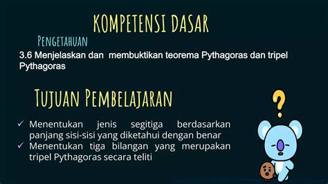 Teorema Pythagoras Menentukan Jenis Segitiga And Tripel Pythagoras
