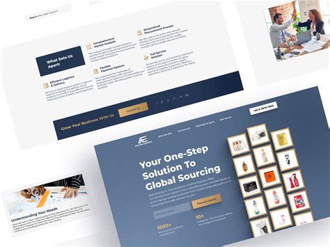 Aceline Exports - Thai Sourcing Company by Logiaweb on Dribbble