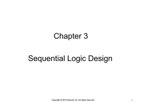 Sequential Logic Designppt