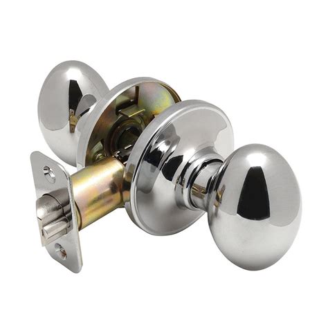 Designers Impressions Somerset Design Polished Chrome Passage Door Knob