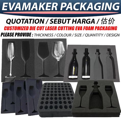 ⚠custom Packaging⚠ Laser Cut Die Cut Eva Foam Packaging Xpe Epe