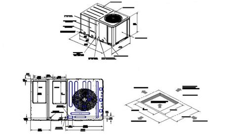 Water Tank Layout Cad Block