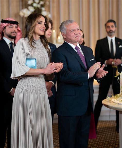 ببینید جشن عروسی دختر پادشاه اردن؛ لحظه عقد و بله گفتن عروس پوشش