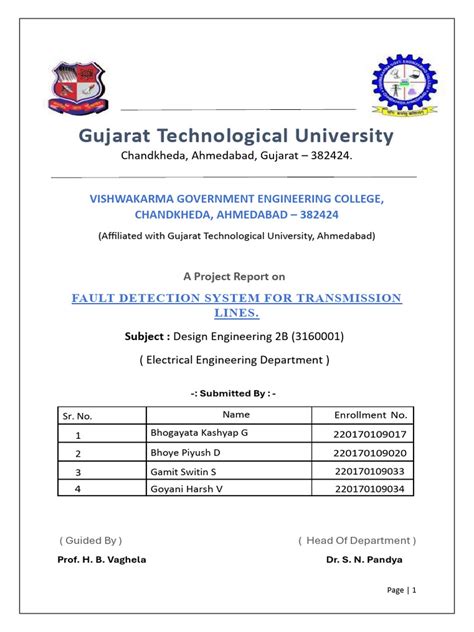 Fault Detection System Project Report Pdf Electric Power Transmission Design Thinking