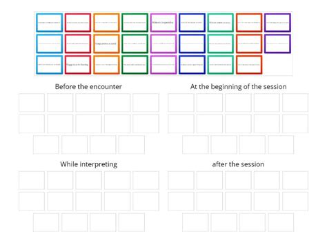 L3 Interpreters Checklist Group Sort