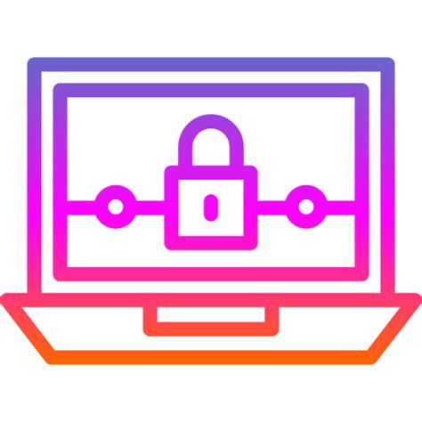 Ransomware Generic Gradient Icon