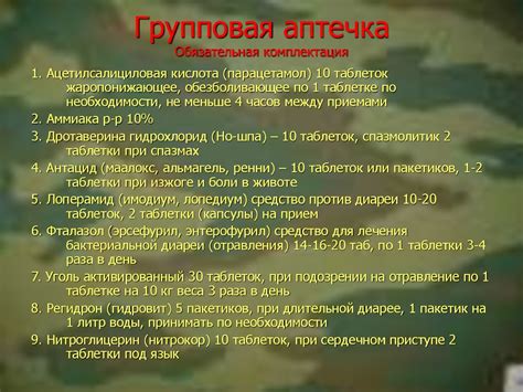 Аптечки. Виды аптечек - презентация онлайн
