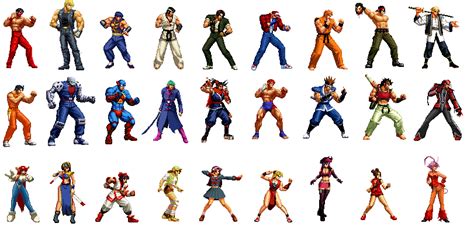 Sprites Game Clasic The Snk Games Estyle Kof By Zeromaster003 On Deviantart