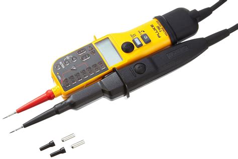 Fluke T150 Voltage And Continuity Tester With Lcd Ohms Switchable