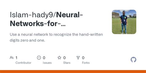 Github Islam Hady9neural Networks For Handwritten Digit Recognition