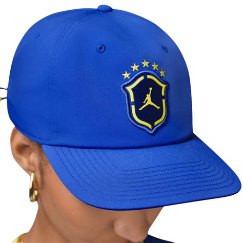 Nike Brazil Cbf Jordan Pro Unstructured Flat Bill Hat 202627