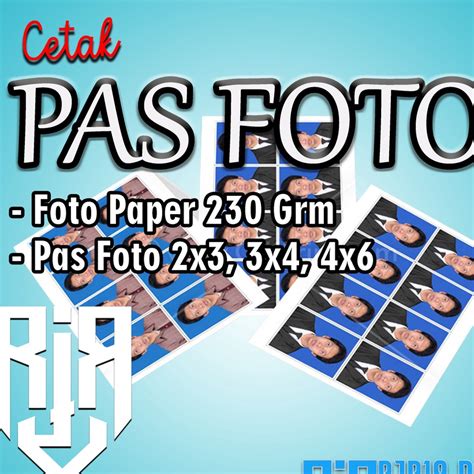 Print Photo Pass Sizes 2x3 3x4 4x6 For Worship Visa Cv Skck Wedding