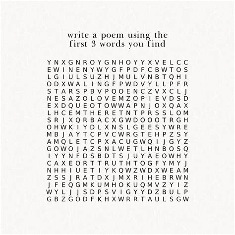 Inspiring Words Poetry Challenge 100 Word Poems