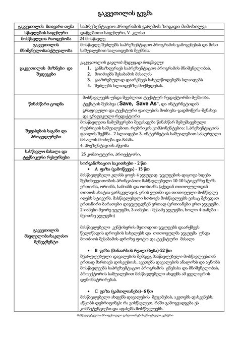 Ict Lesson Plan Sample2 Pdf