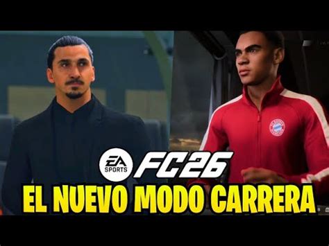 Así Es El Nuevo Modo Carrera De Fc 26 ¡cambió Todo Esto Youtube
