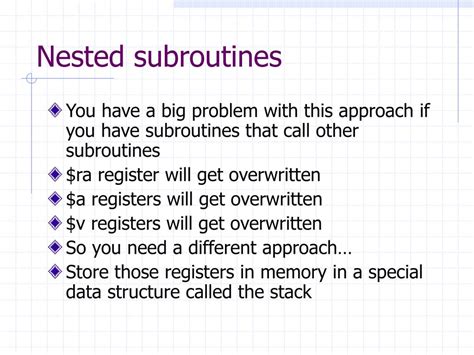 ppt subroutines parameters and the stack powerpoint presentation free download id 5358403