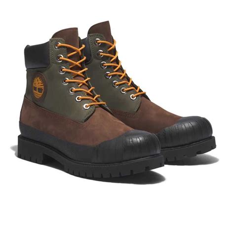 Timberland Premium 6 Inch Waterproof Shell Toe Brown Boots 15 Timberland Waterproof Boots