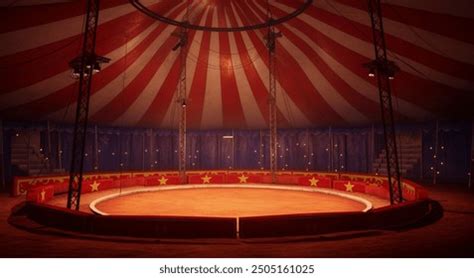 Circus Tent Drawing Inside