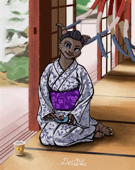 Sasha Phyronix In A Kimono 3 By Delano762 On Deviantart