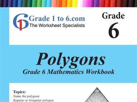 Polygons Grade 6 Maths Workbook From Beeone Books Teaching Resources