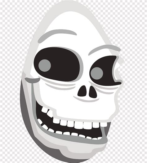 인간의 두개골 상징 컴퓨터 아이콘 사악한 해골 S 얼굴 머리 Png Pngegg