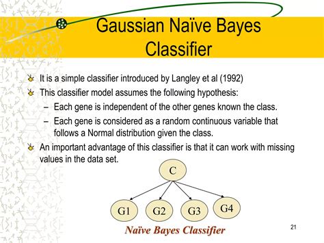 Application Of A Selective Gaussian Naïve Bayes Model For Diffuse Large B Cell Lymphoma