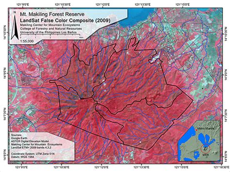 Mt Makiling Maps An Asean Heritage Park