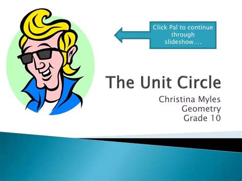 PPT The Unit Circle PowerPoint Presentation Free Download ID 4973719