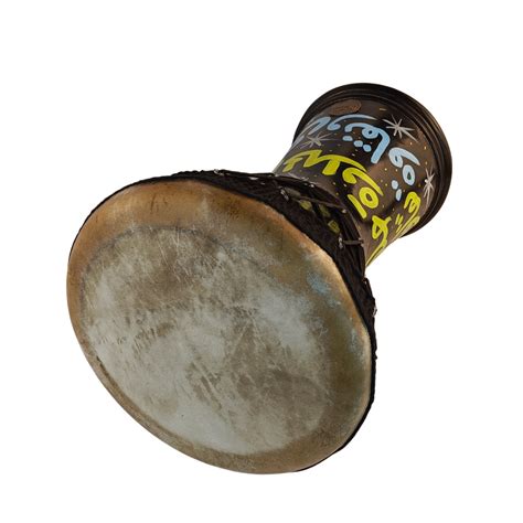 Darbuka Black Tabla With Calligraphy Akram Al Sharif Percussion