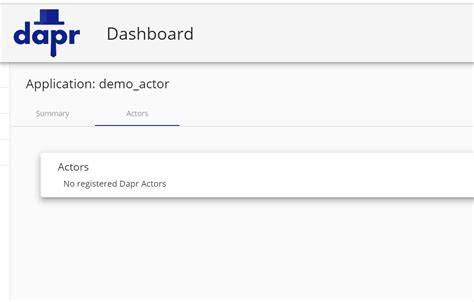 Unhandled Exception Dapr Actors DaprException Error Finding Address For Actor Type DemoActor