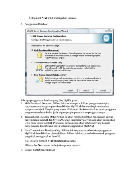 instalasi mysql pdf