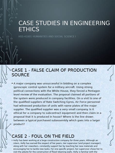Engineering Ethics Case Studies Pdf Bribery