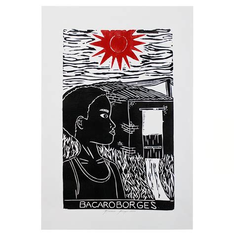 Xilogravura M Bacaro Borges Pe Paiol Sua Loja De Artesanato