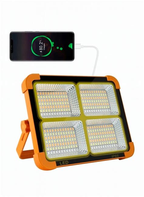 Order Solar Light With Phone Charger Emergency Led Flashlight Super