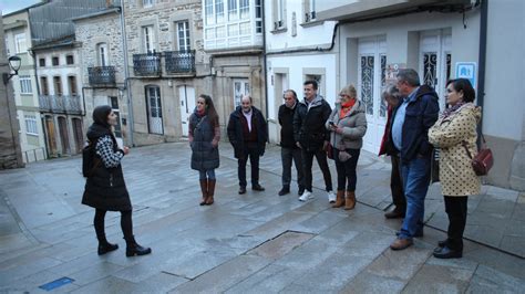 Llega A Sarria Una Comitiva De El Escorial Con Motivo Del Hermanamiento