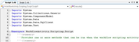 script pane