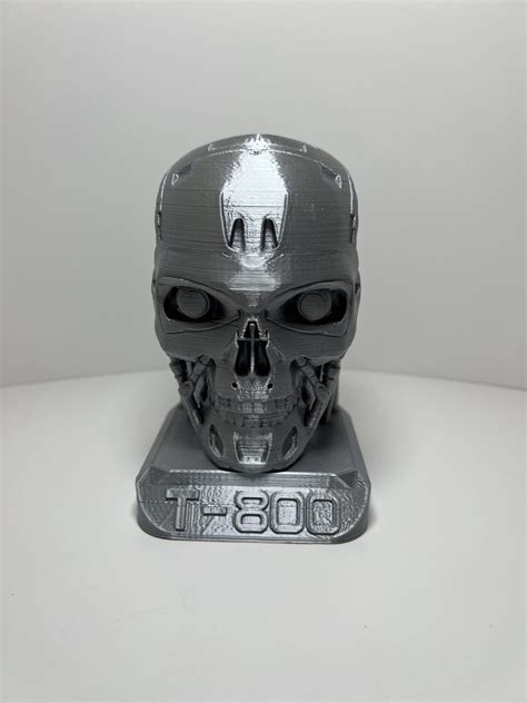 Terminator Skull Logo