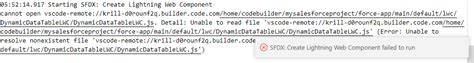 not able to create a new lwc component · issue 146 · forcedotcom code builder feedback · github