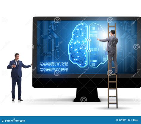 Cognitive Computing Concept As Modern Technology Stock Image Image Of Internet Human
