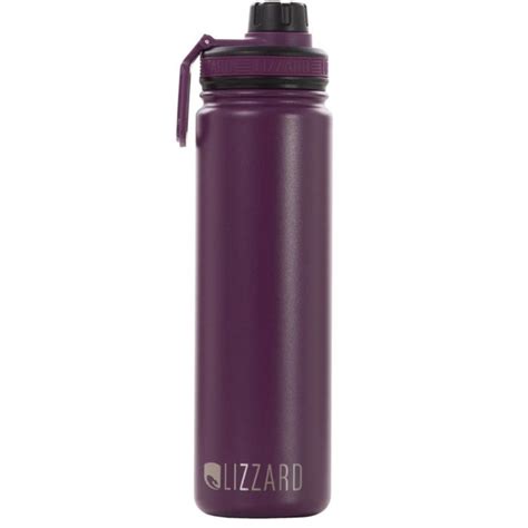 Lizzard Drinking Flask Eggplant 650ml