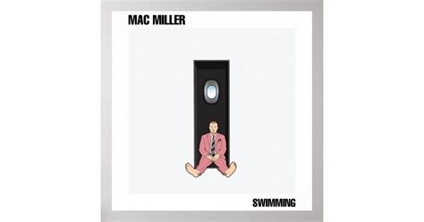 Swimming Album Cover Illustration Poster Zazzle