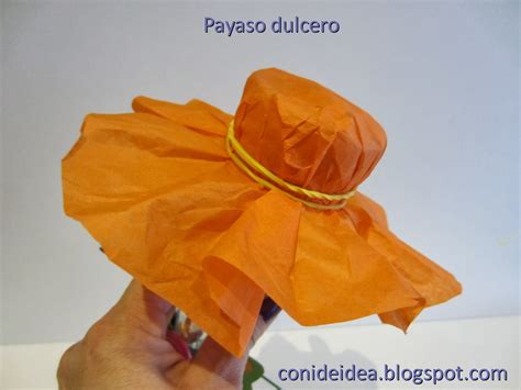 Manualidades Con I De Idea Payaso Dulcero