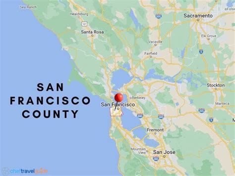 Map Of Bay Area California [ County Map City Map Regions]
