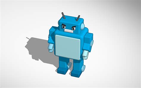 3d Design Robot Humanoide Tinkercad