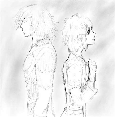 Fanart Of Jin And Lora I Drew R Xenobladechronicles2