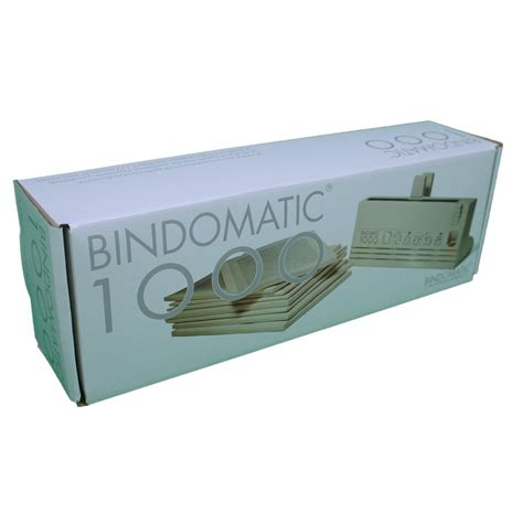 Bindomatic Accel Cube Document Binder Bindomatic Binding Efficiency Experts